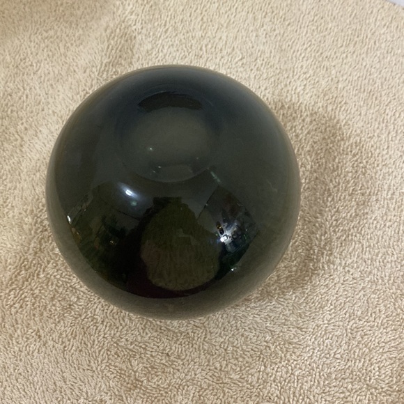 Accents | Round Glass Ball Vase | Poshmark